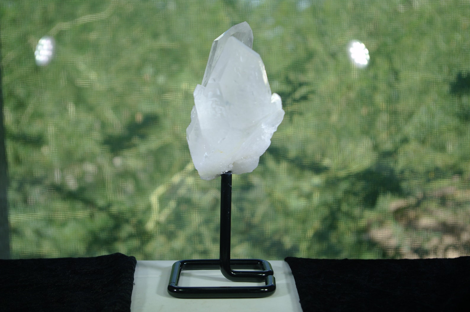 Quartz With Stand / Quartz Display / Quartz Cluster | Etsy