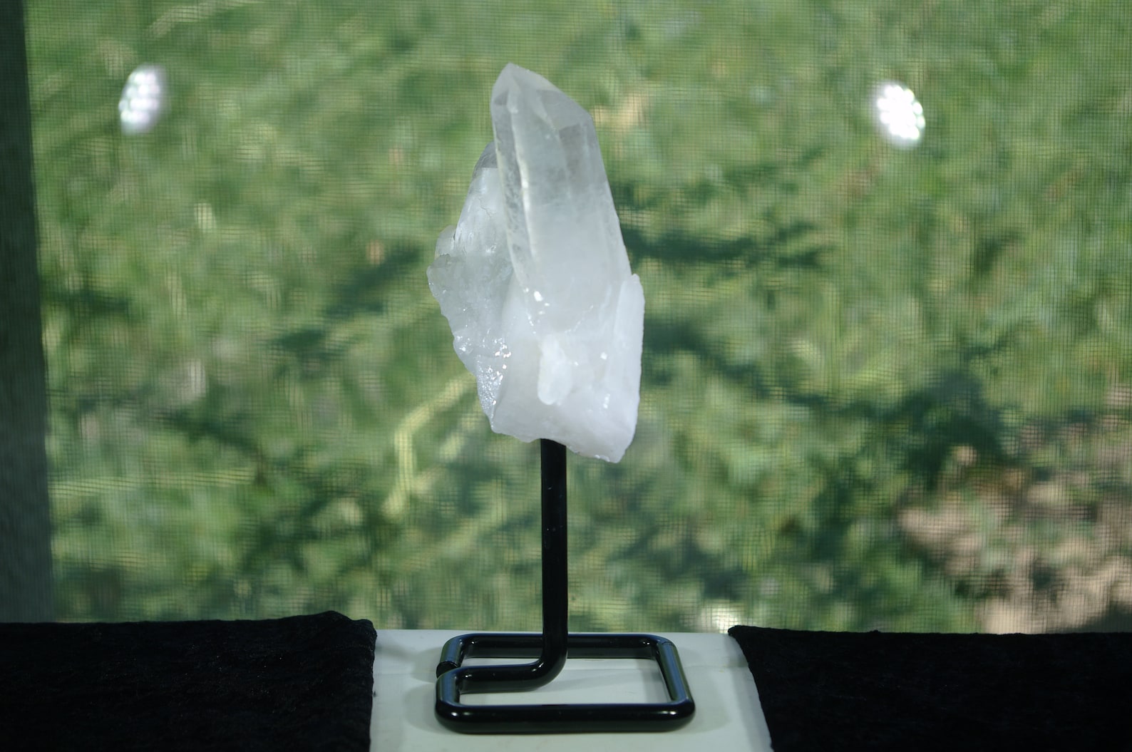 Quartz With Stand / Quartz Display / Quartz Cluster | Etsy