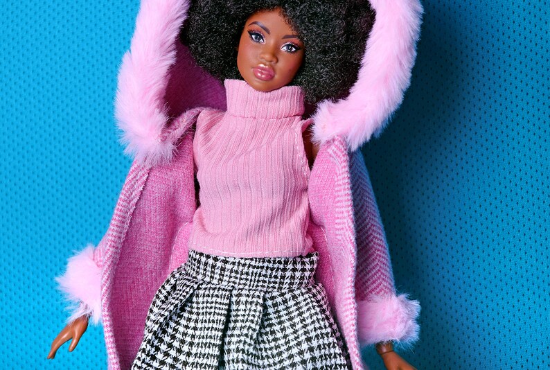 Fashion For Curvy Barbie Doll Fashion Fits 12 30 Cm Etsy