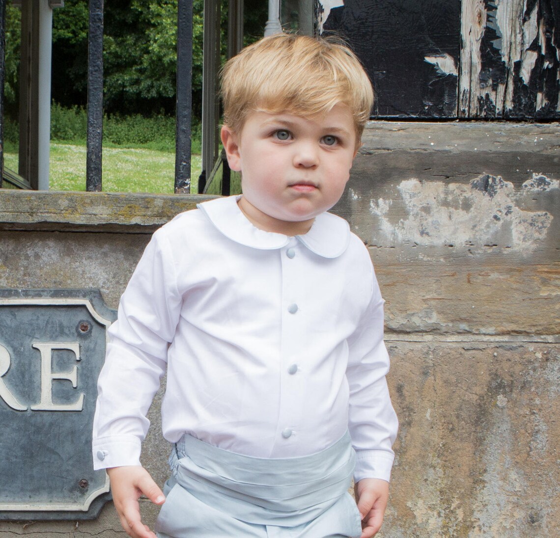 Rupert Traditional Page Boy Shirt 100% Cotton With Contrast - Etsy
