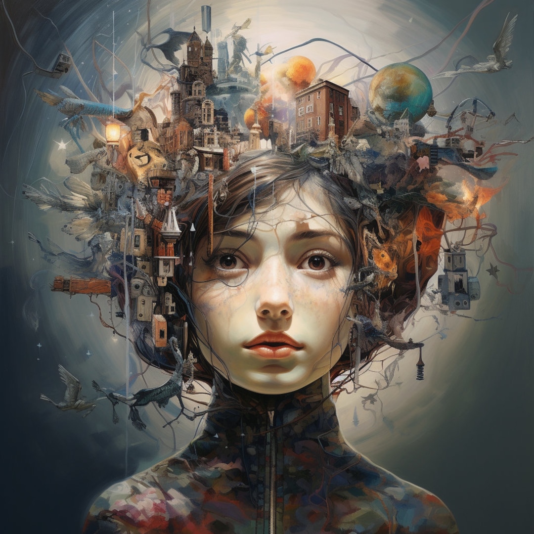 Mysteria-art Collection2 Art Print on Canvas (20x20 Inches) - Etsy