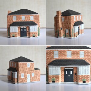 Custom Clay House Sculpture | Miniature Personalised House - Etsy UK