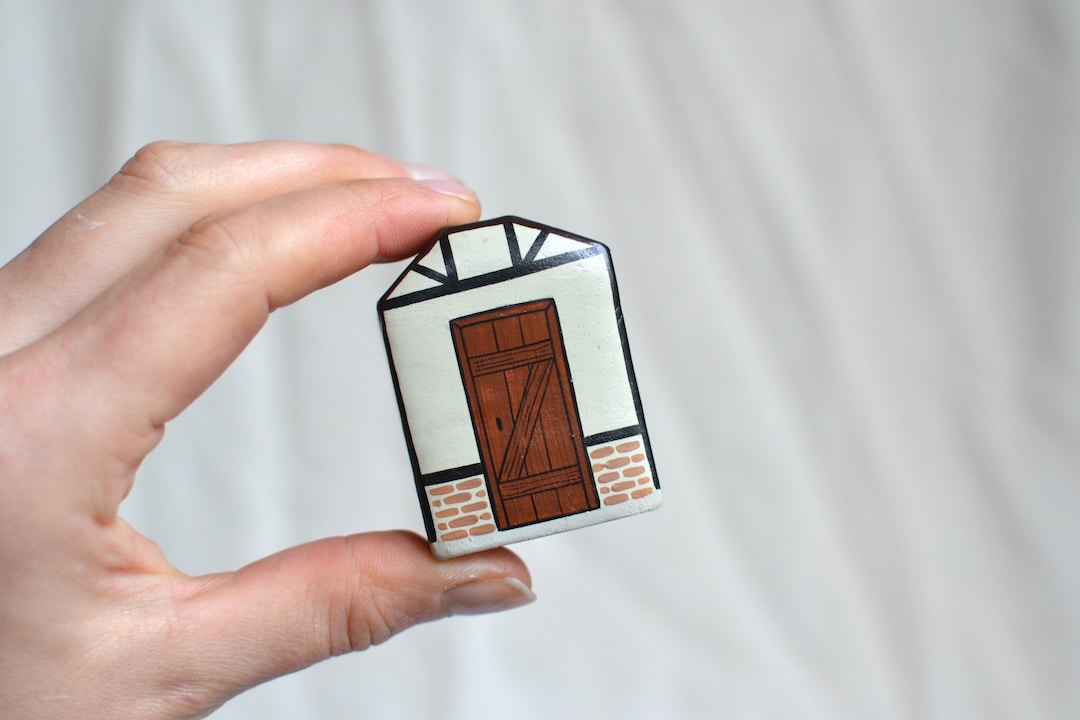 Tudor Style Little Clay House - Etsy