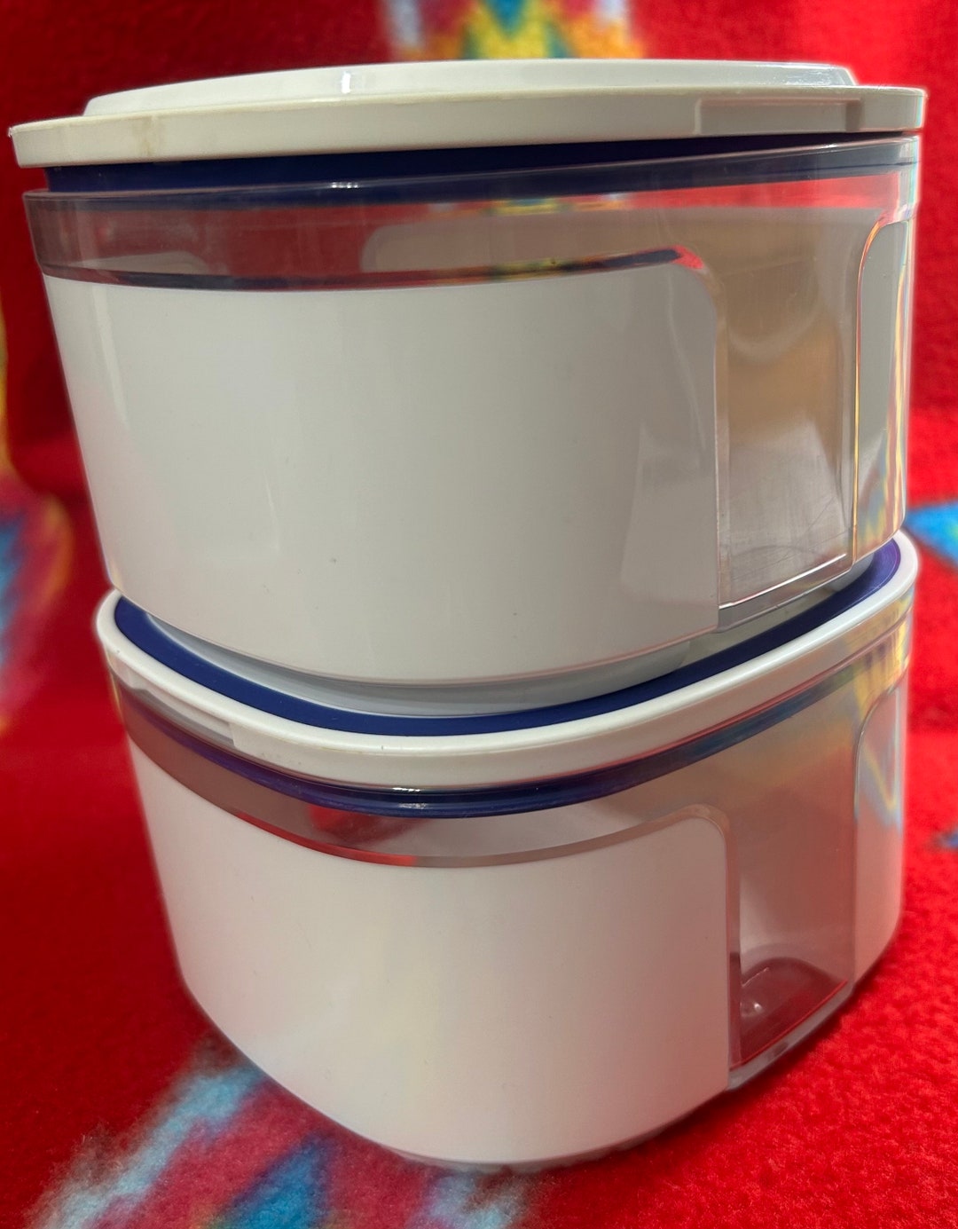 Tupperware Square Canister Containers - Etsy