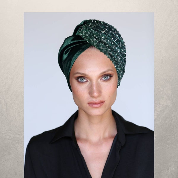 Beaded Head Wrap - Etsy