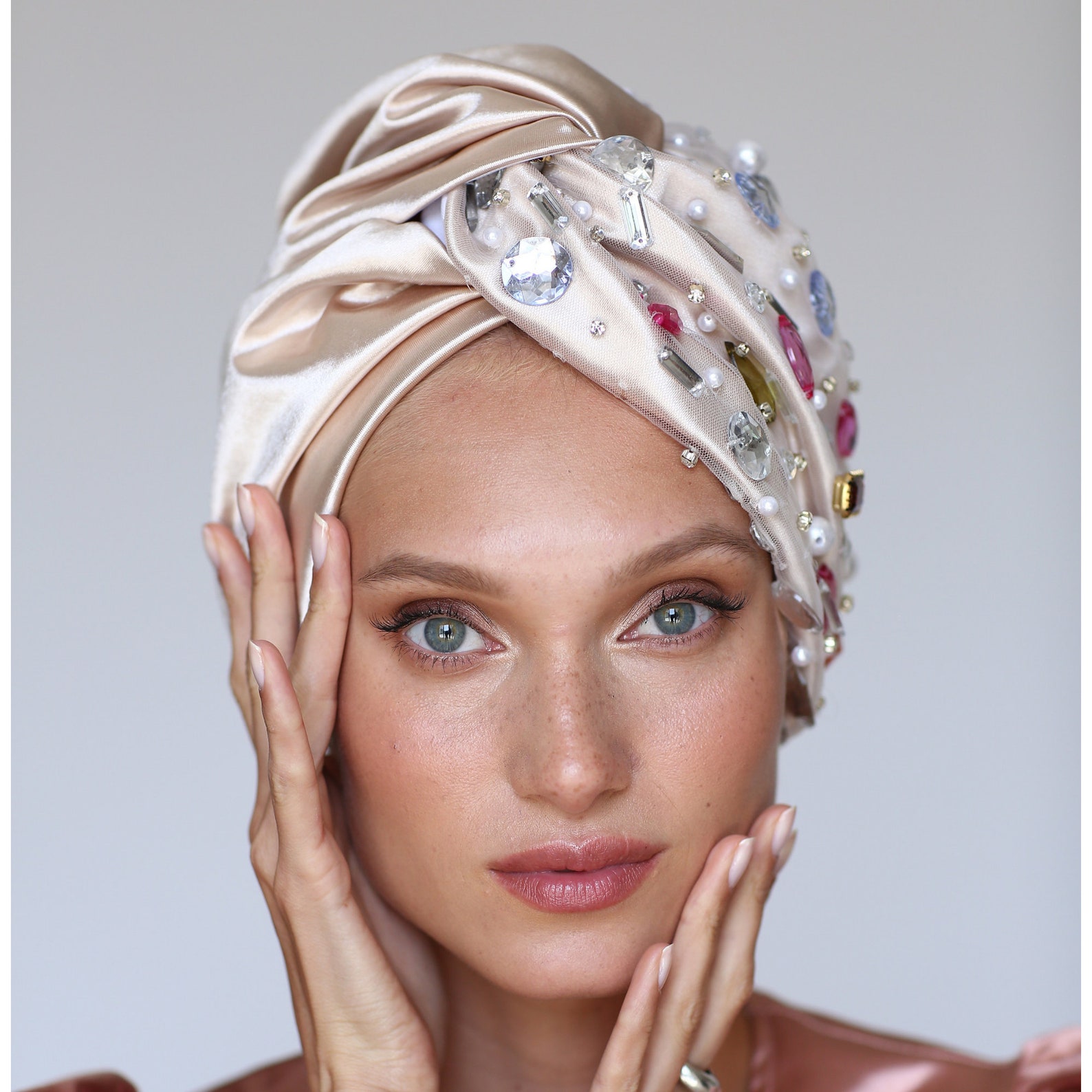 Wedding Fashion Turban Vintage Turbantulle Turban Hat - Etsy