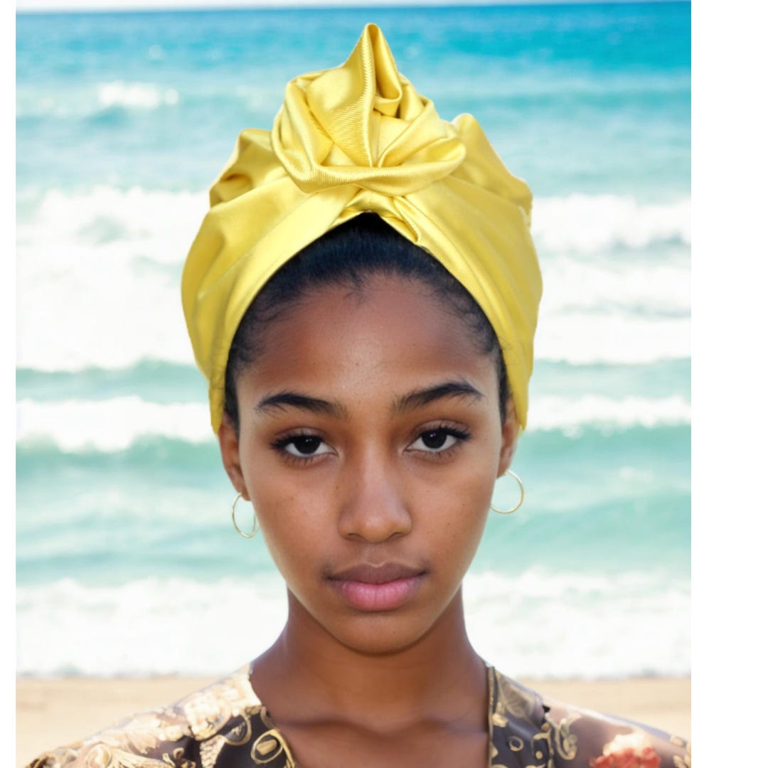 Flower Tuban, Turban Head Wrap, Turban for Woman, Silk Turban Hat ...