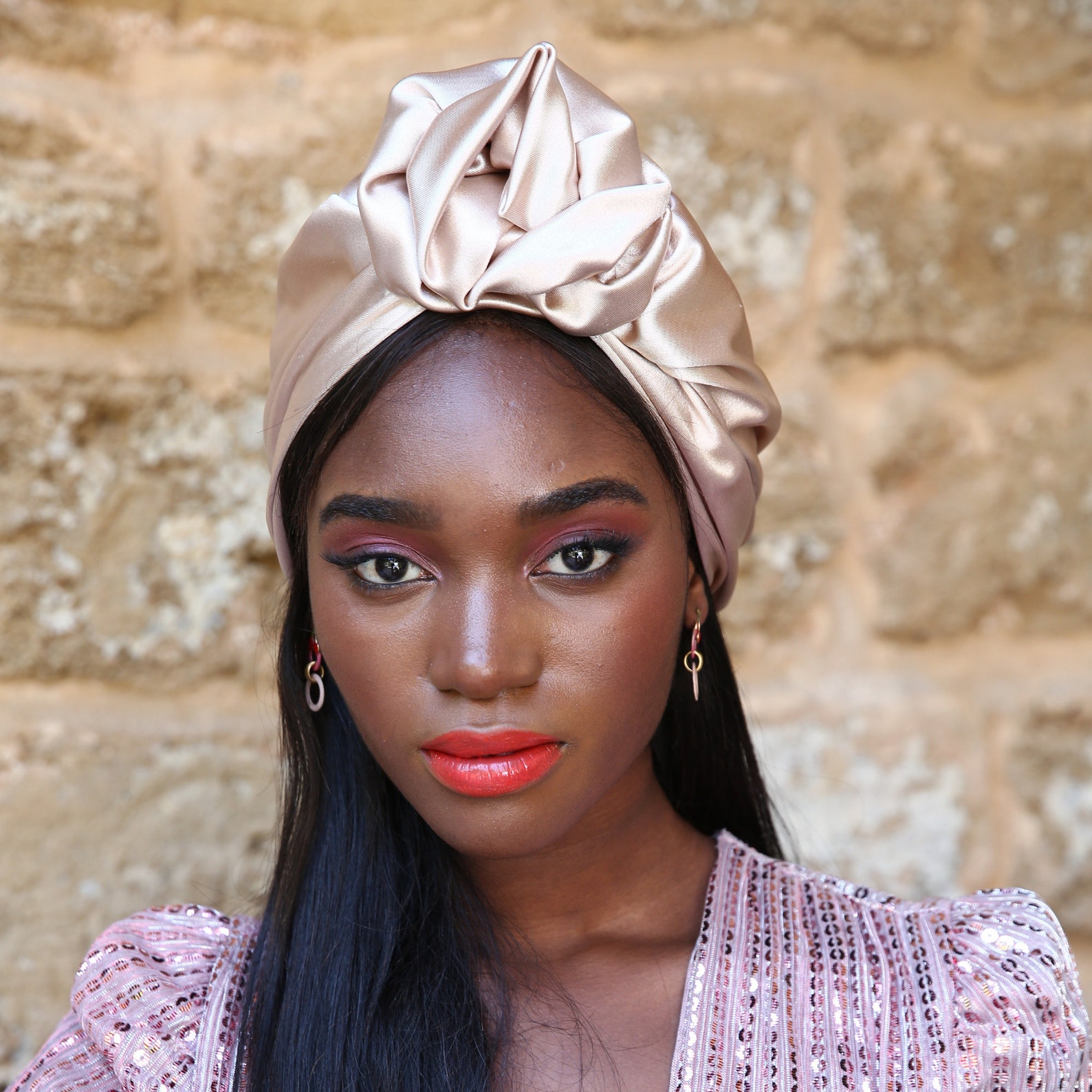 Flower Tuban, Turban Head Wrap, Turban for Woman, Silk Turban Hat ...