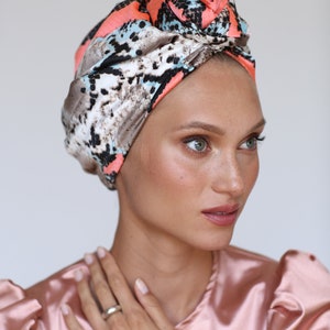 Flower Turban, Turban Head Wrap, Head Turban Fashion, Turban Womens ...