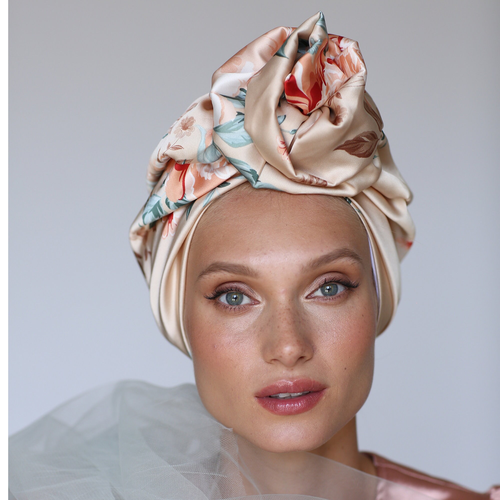 Flower Turban Turban Head Wrap Head Turban Fashion Turban | Etsy