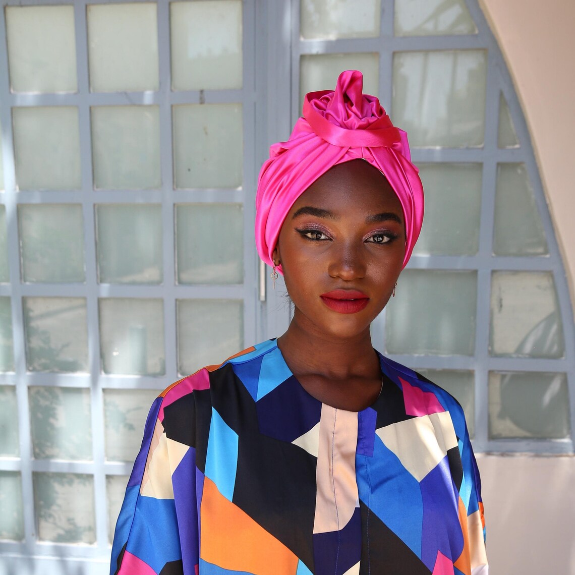 Flower Tuban Turban Head Wrap Turban for Woman Silk Turban - Etsy