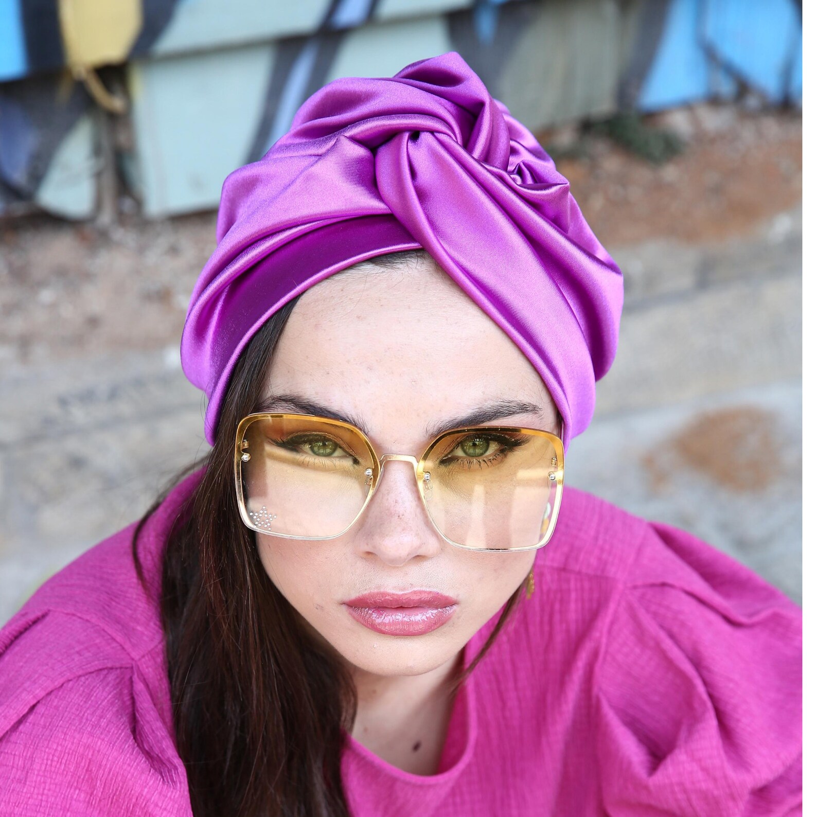 Turquoise Turban Headwrapretro Head Turban Modern Hijab - Etsy Israel