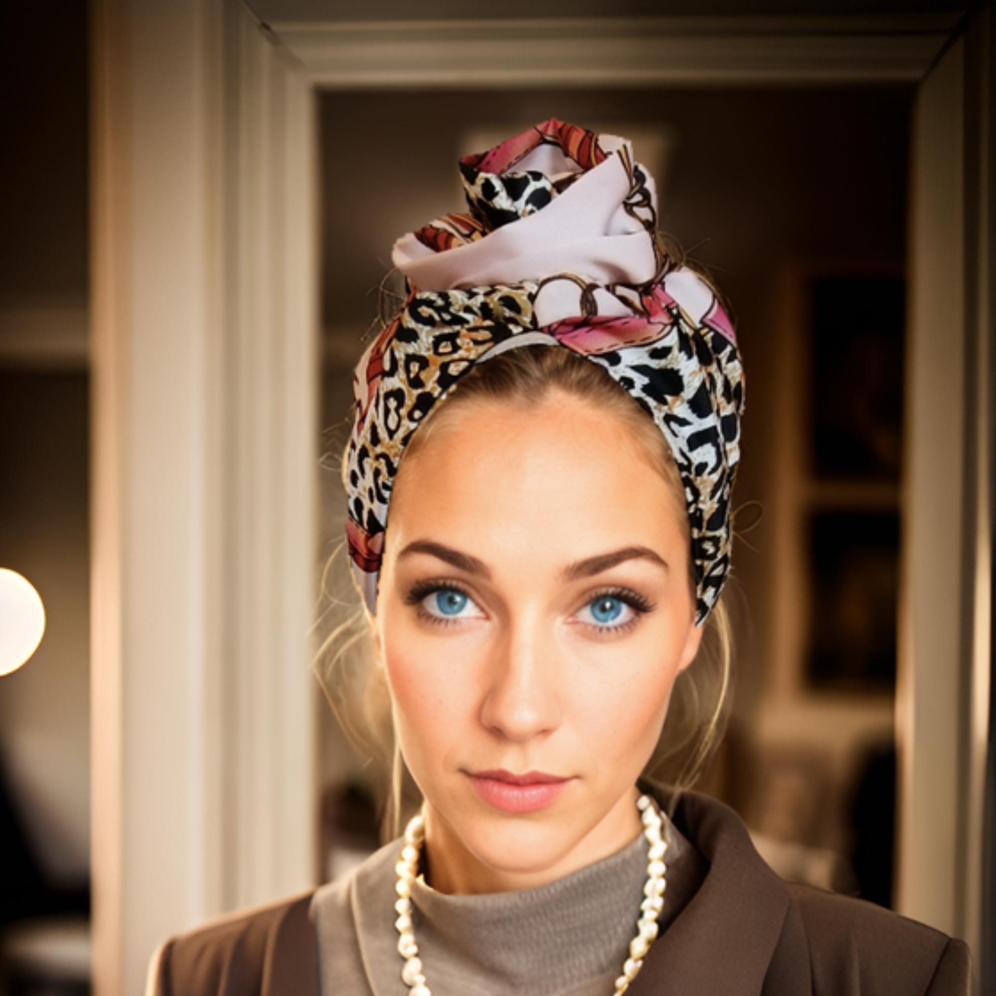 Fashion Turban, Turban Hat, Full Turban, Head Covering, 1950s Turban ...