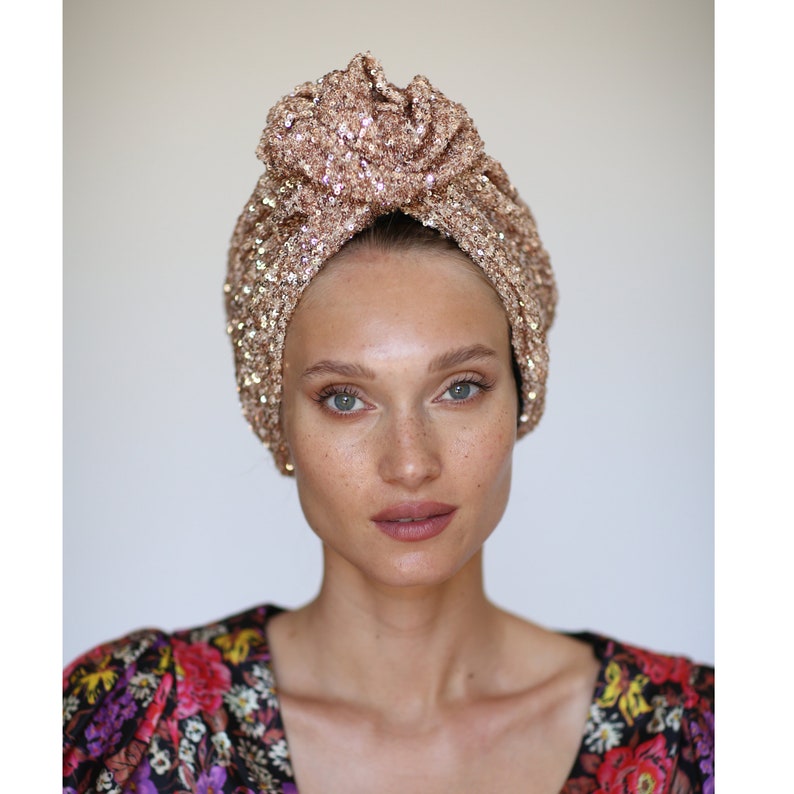 Wedding Fashion Turban, Vintage Turban,tulle Turban Hat, Beaded Turban ...