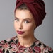 Women's Fashion Full Turban Hijab, 1950s Vintage Retro Style Turban ...