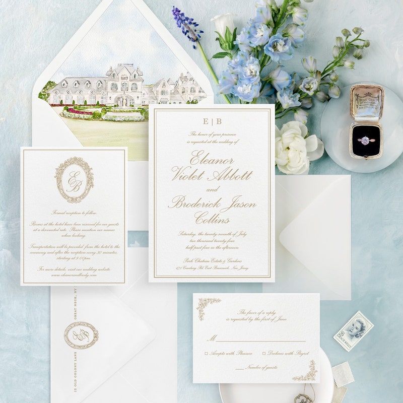 Wedding Invitation Suite - Etsy