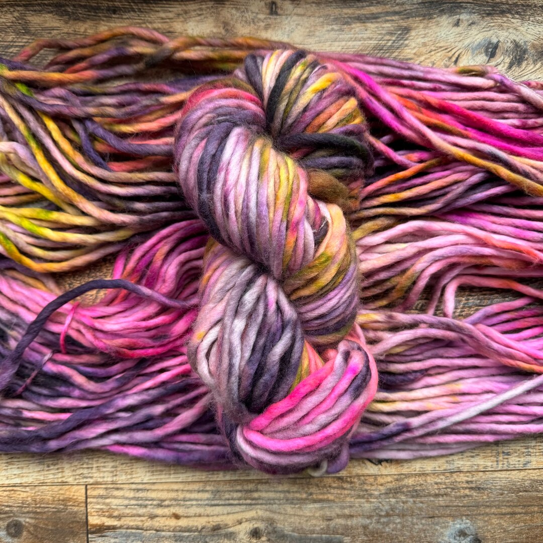FRUIT SALAD - Super CHUNKY 150grams - Luxury Hand Dyed Yarn - 100% ...