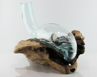 Teak Root Vase XL - Etsy