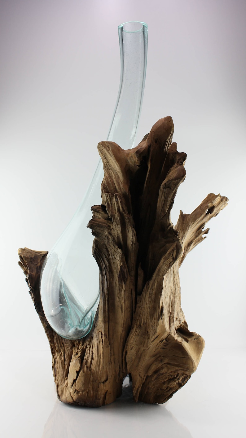 Teak Root Vase XL - Etsy