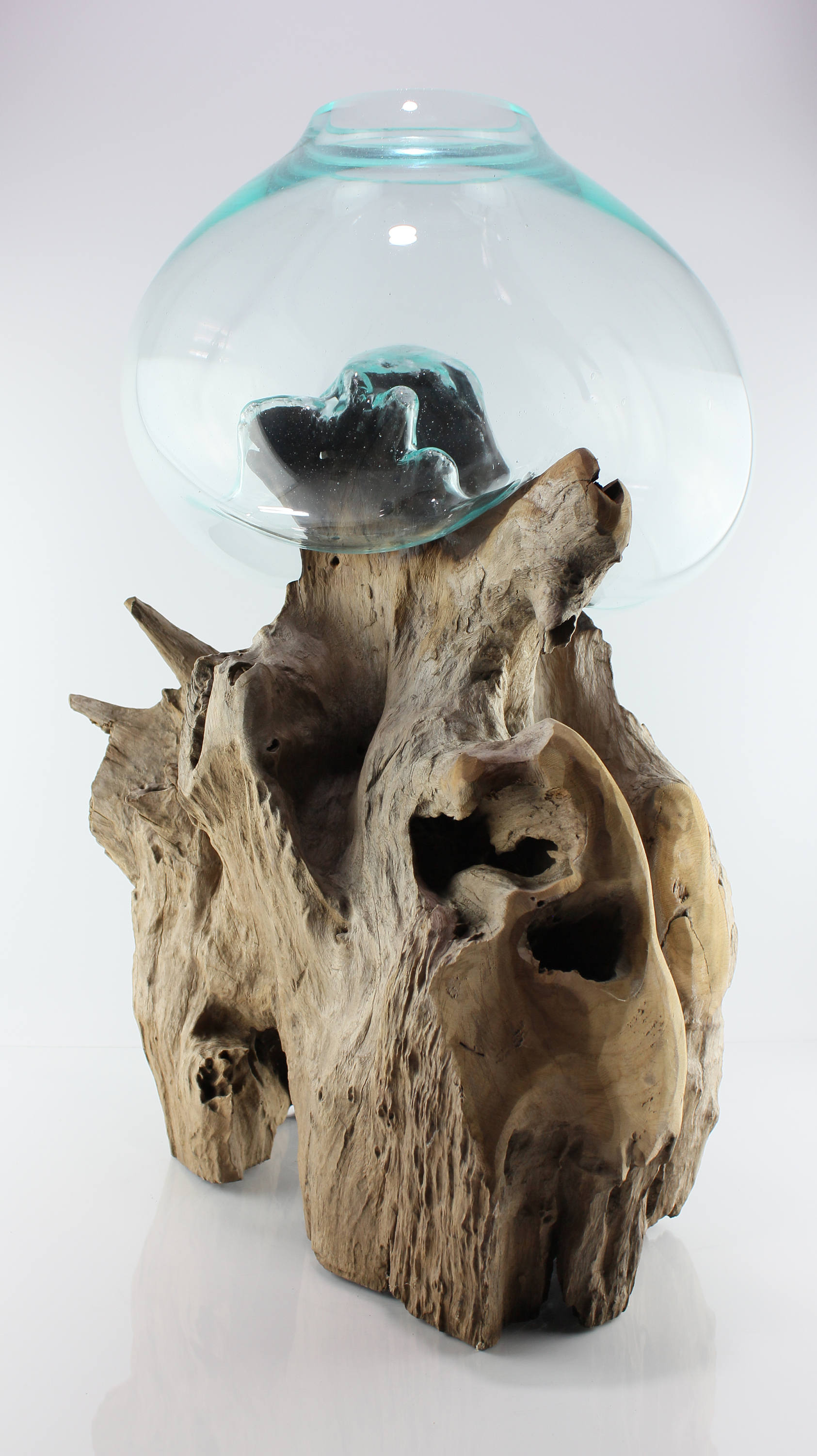 Teak Root Vase - XL - Etsy