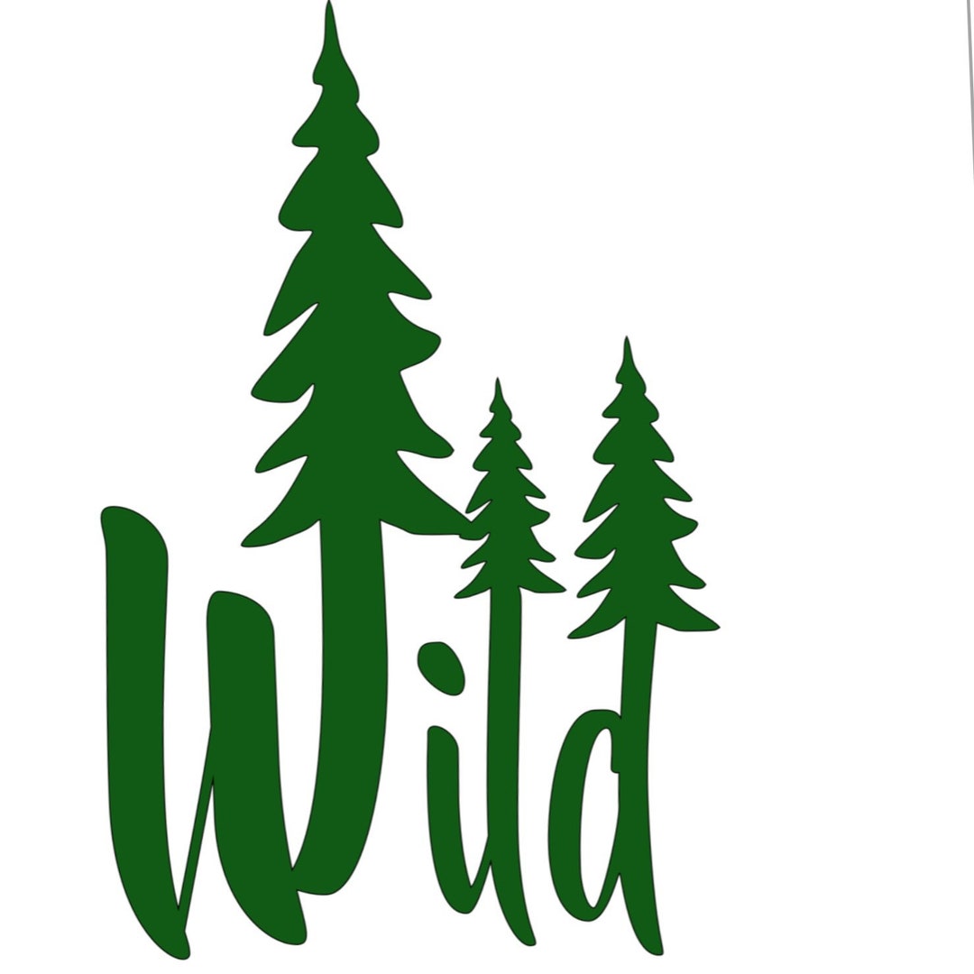 Wild Decal Nature Sticker Nature Decal Adventure Decal - Etsy
