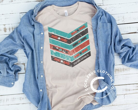 Grey Chevron Pocket Tees