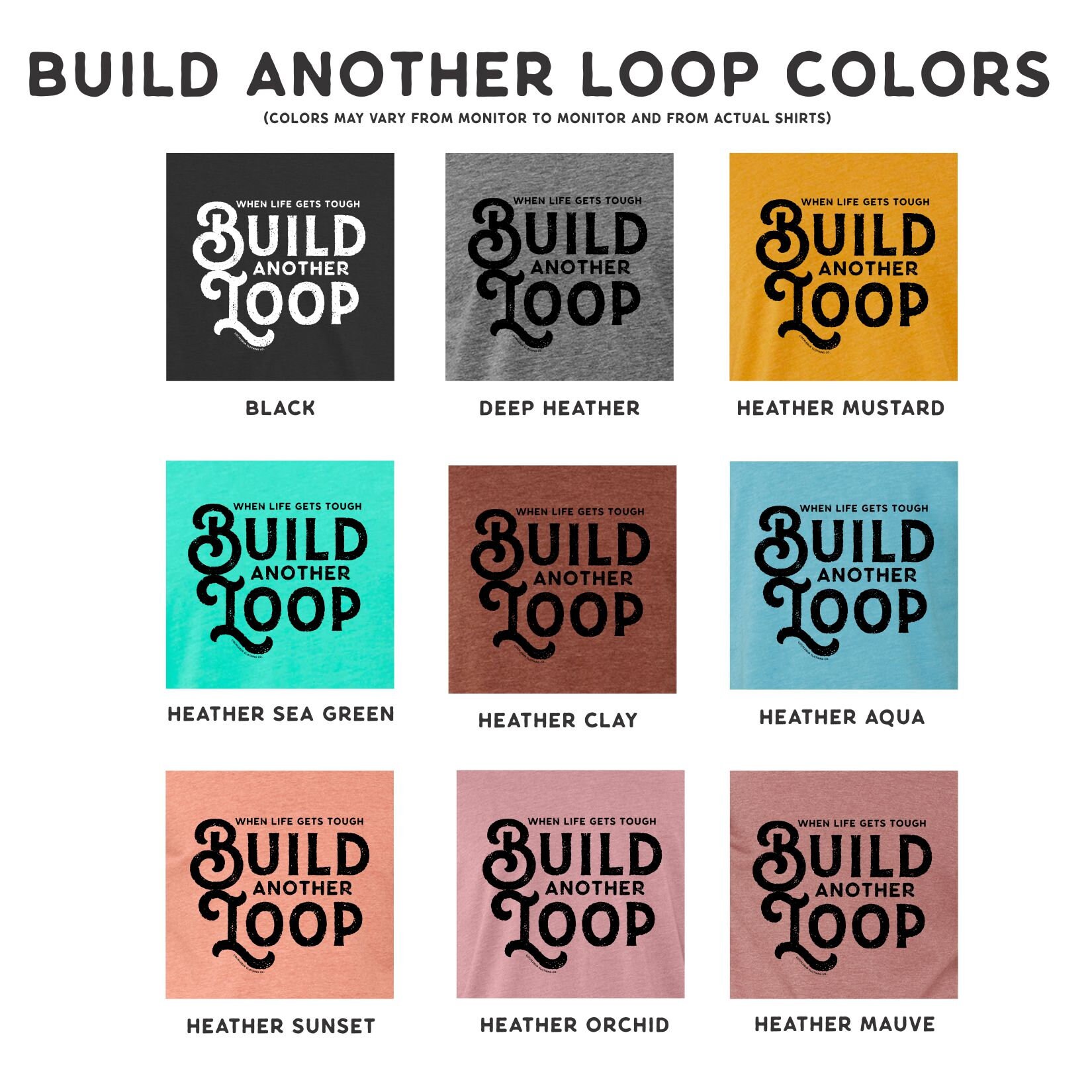 Build Another Loop Graphic T-shirt - Etsy