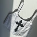 Cross Corset Top - Etsy