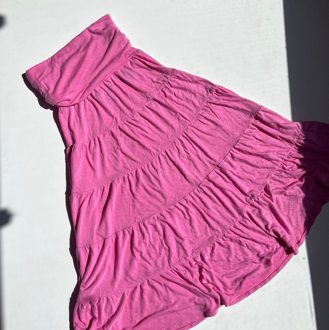 Y2k International Concepts Pink Strapless Dress - Etsy