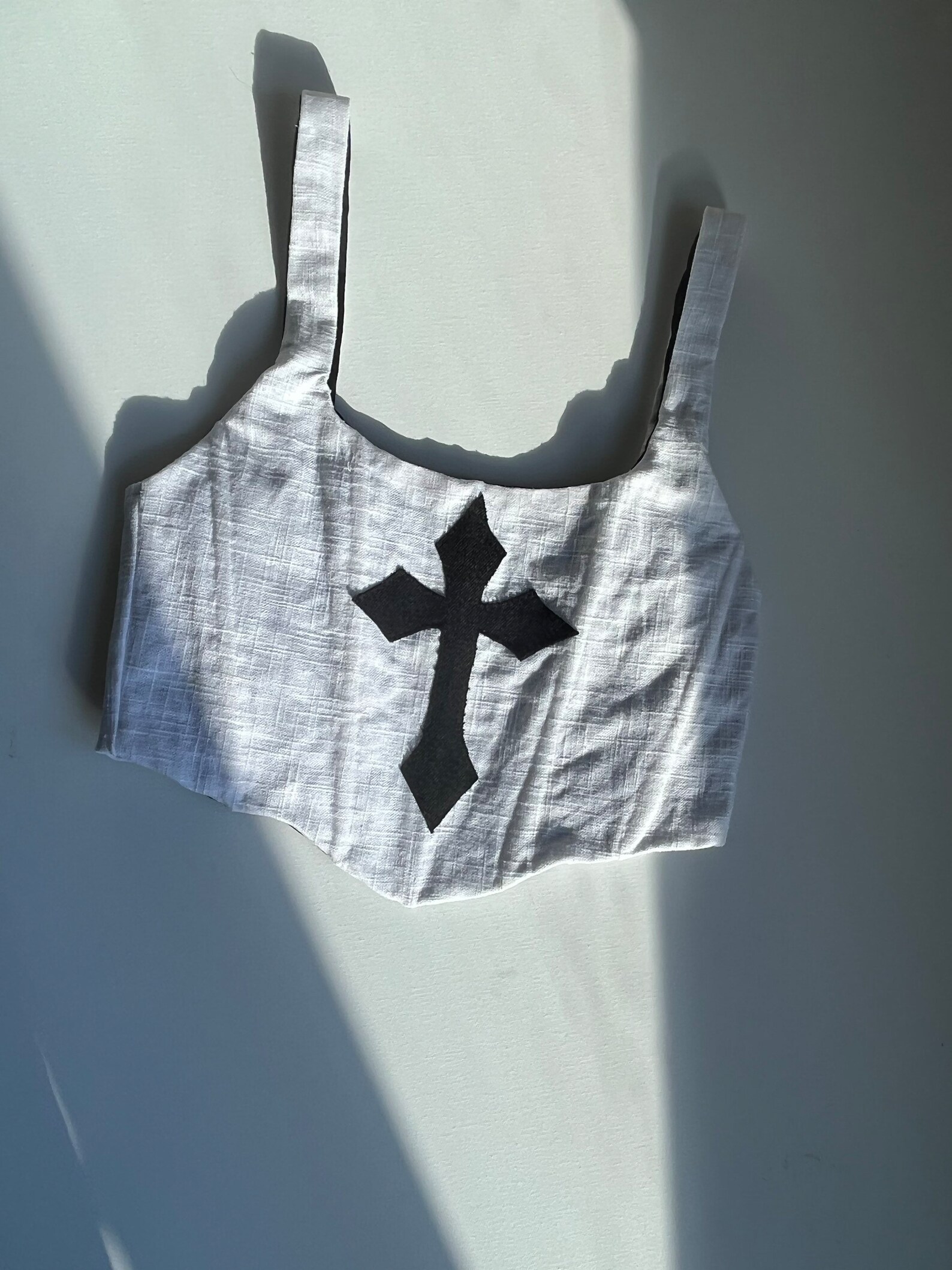 Cross Corset Top - Etsy