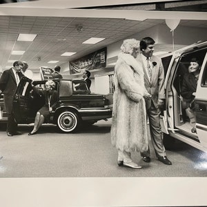 Vintage 1980s Found Photo Car Show Print by Lee Merkle - Etsy