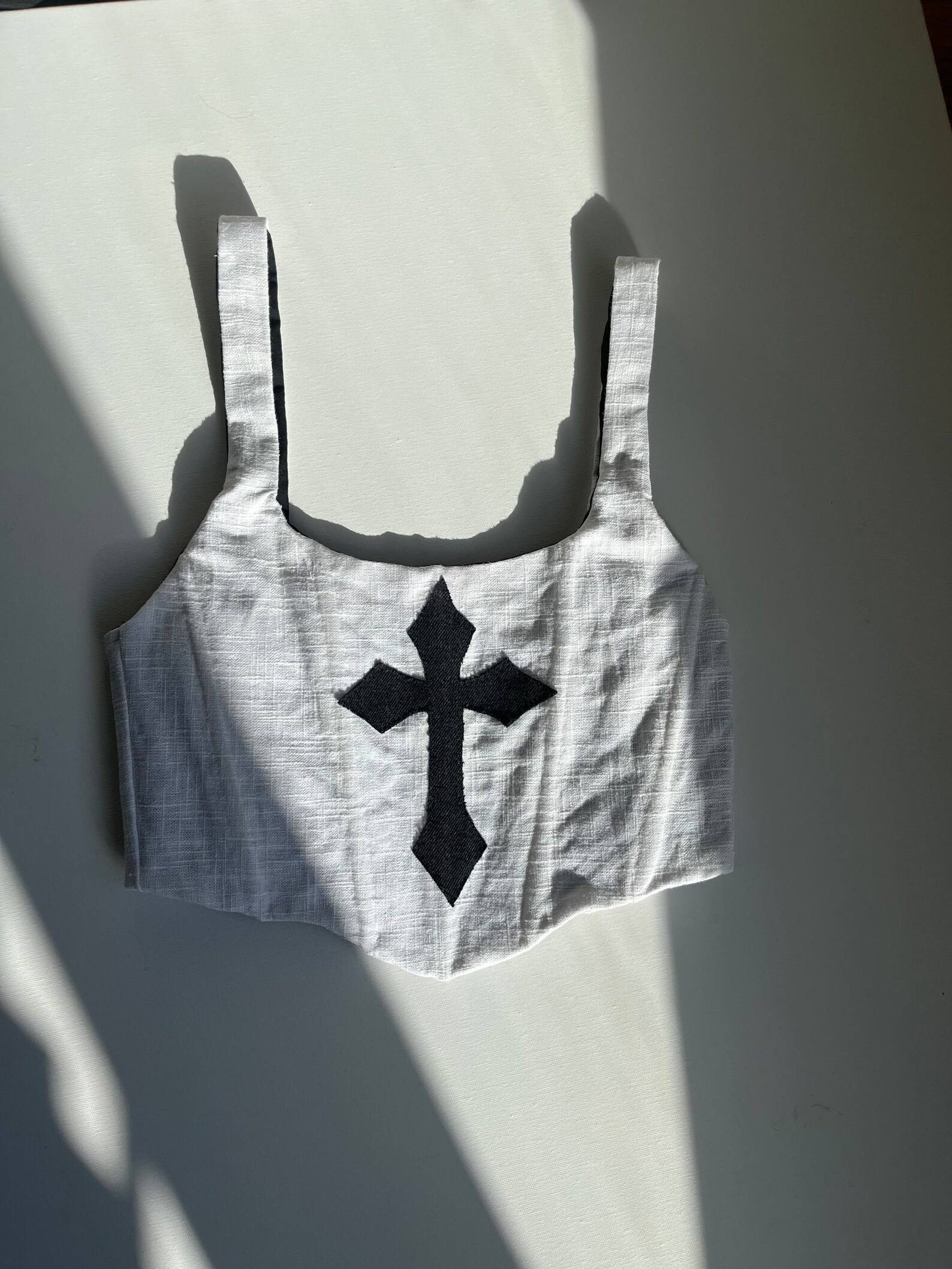 Cross Corset Top - Etsy
