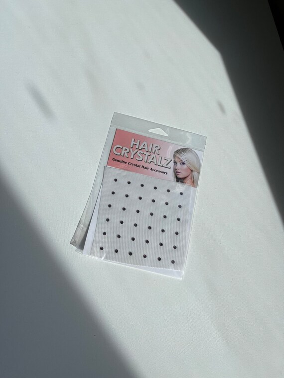 y2k purple hair crystals - Gem