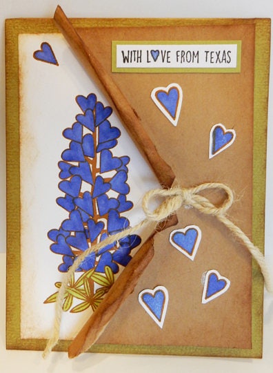 Bluebonnet Love Quotes Cling Rubber Stamps - Etsy