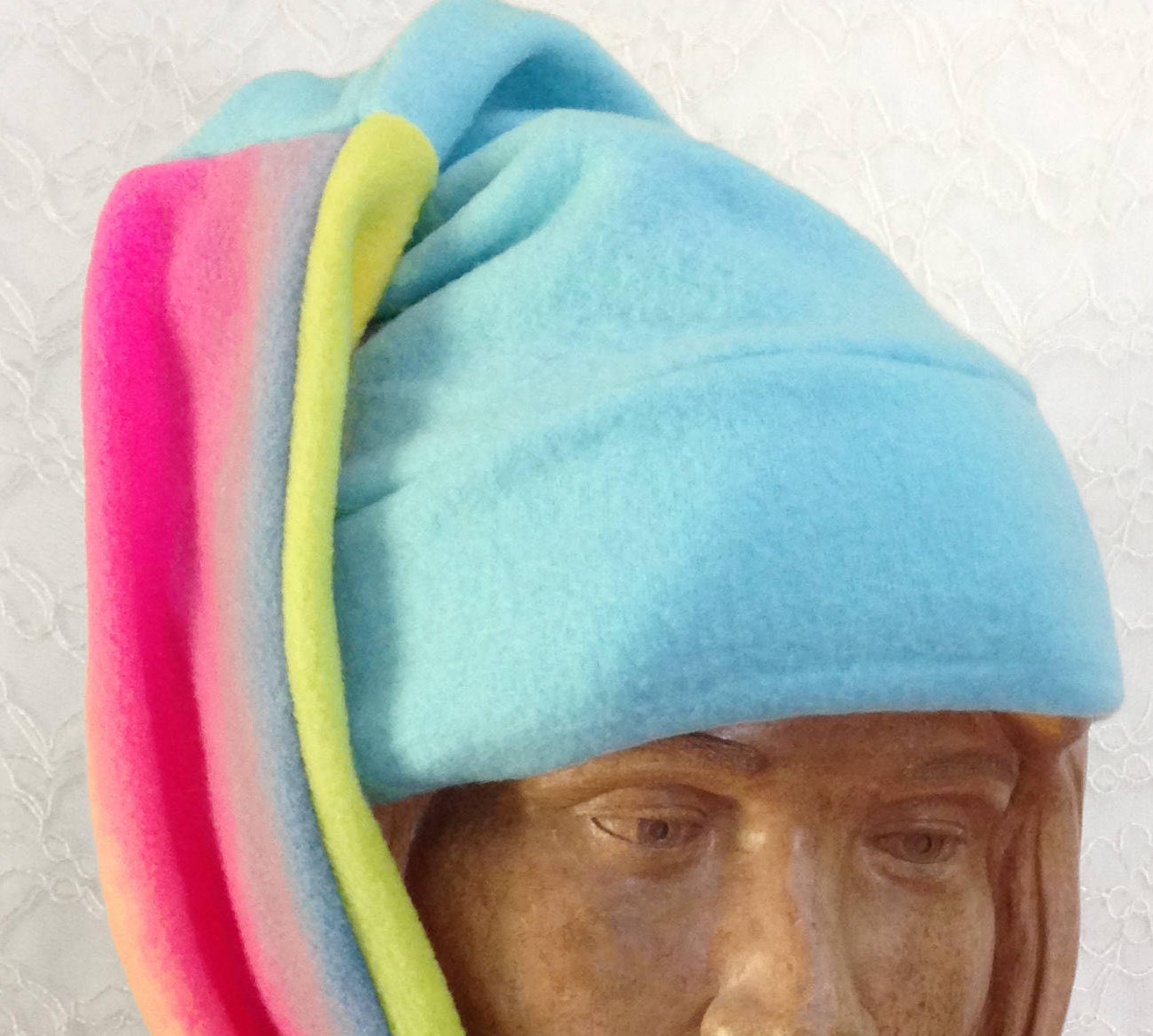 Mermaid Hat Gifts for Her Mermaid Tail Hat Fleece Mermaid - Etsy