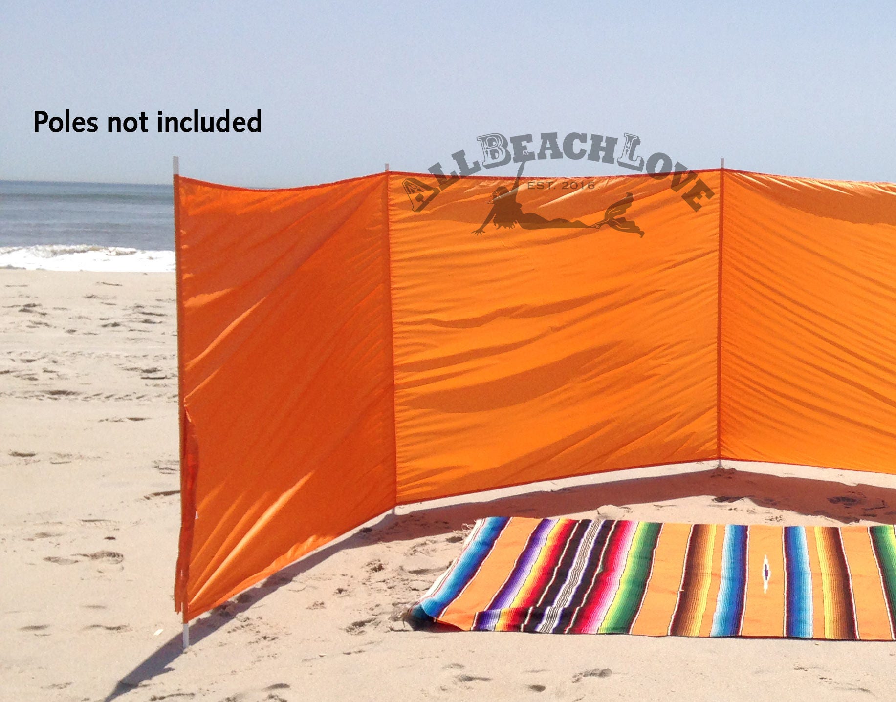 Windscreens 4' Wind blocker Extend beach Season | Etsy