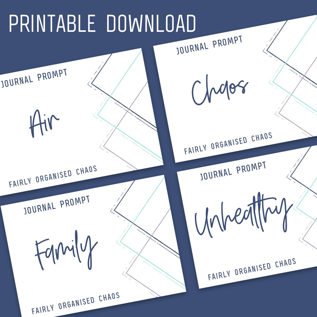 56 JOURNAL PROMPTS One Word Prompts for Journaling, Lettering Practice ...