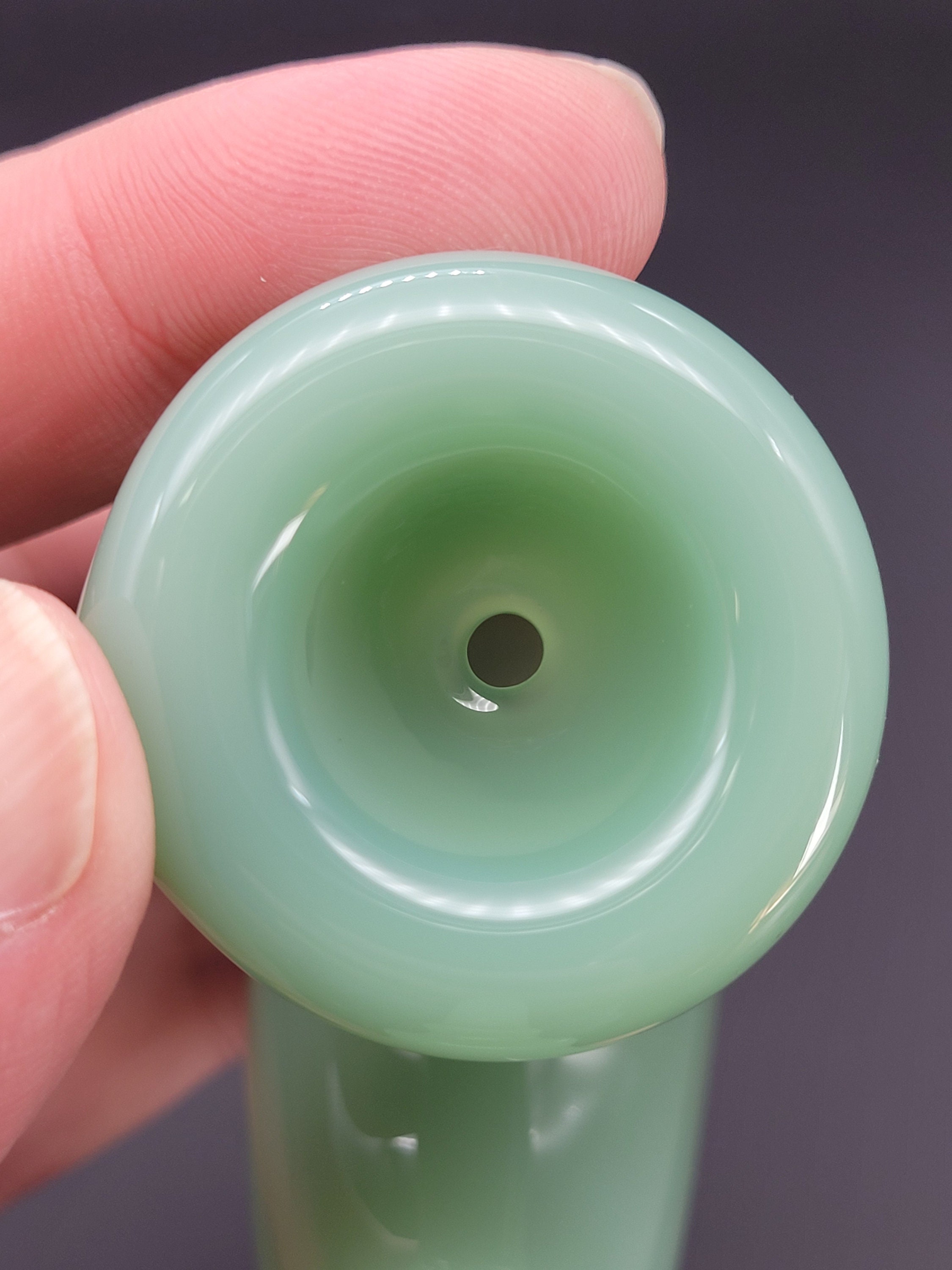 Mint Green Glass Sherlock Pipe - Etsy