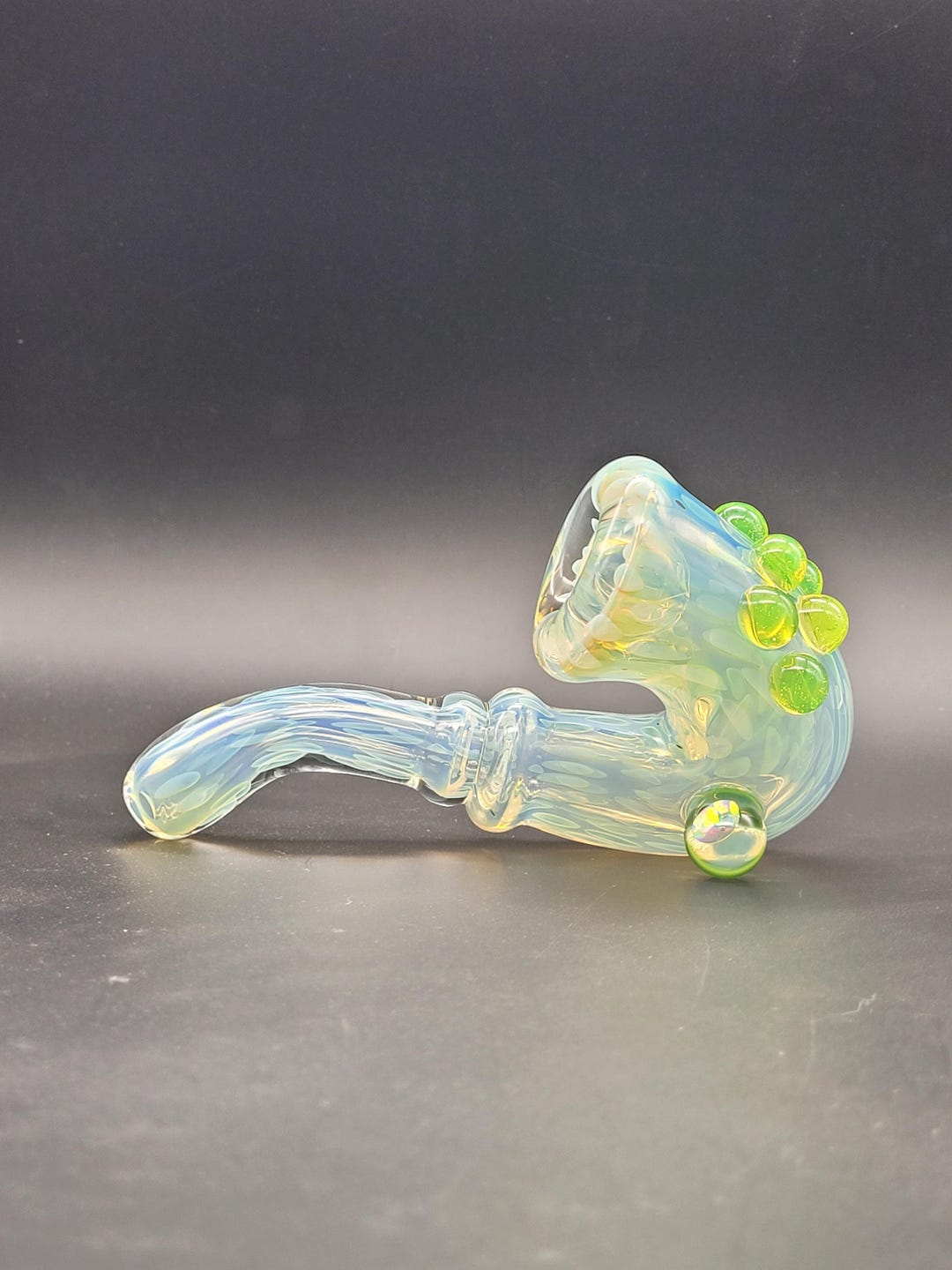 Inside Out Glass Sherlock Pipe Silver - Etsy