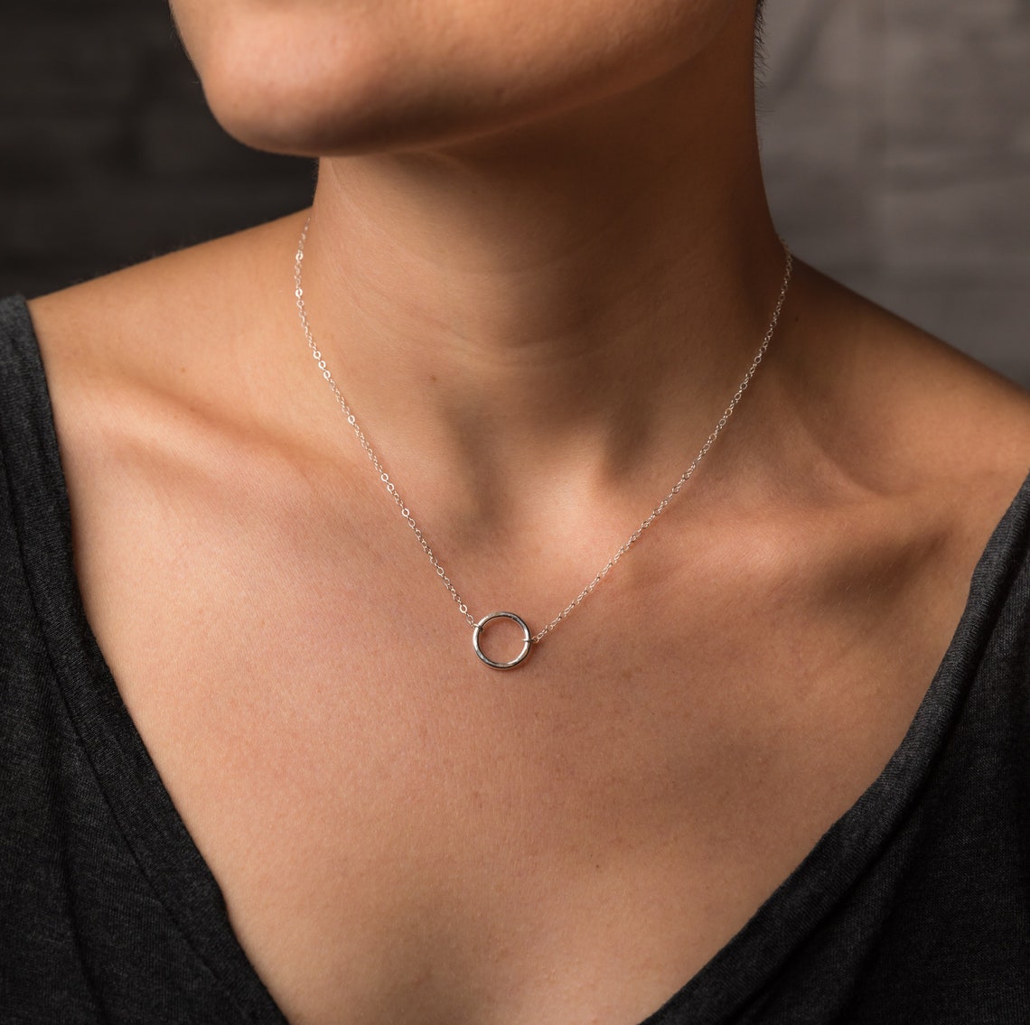 925 Ring Kette Karma Sterling Silber geometrisch moderner | Etsy