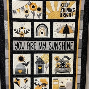 Bee the Sunshine Quilt Pattern - Etsy