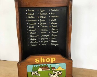 Grocery List Board - Etsy