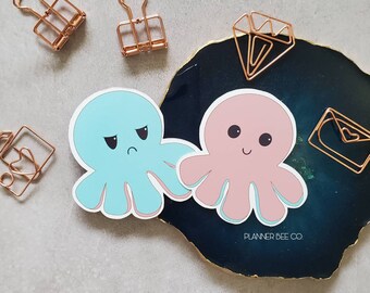 Happy Angry Octopus - Etsy