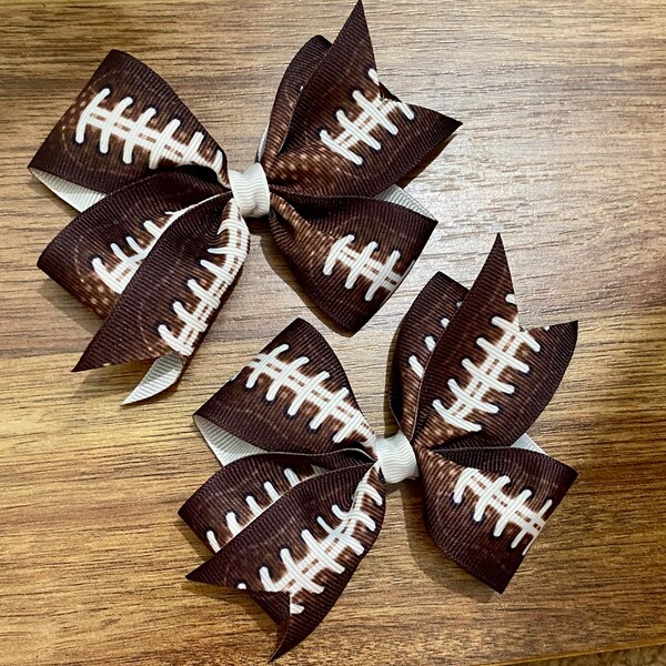 Football With Bow - Etsy