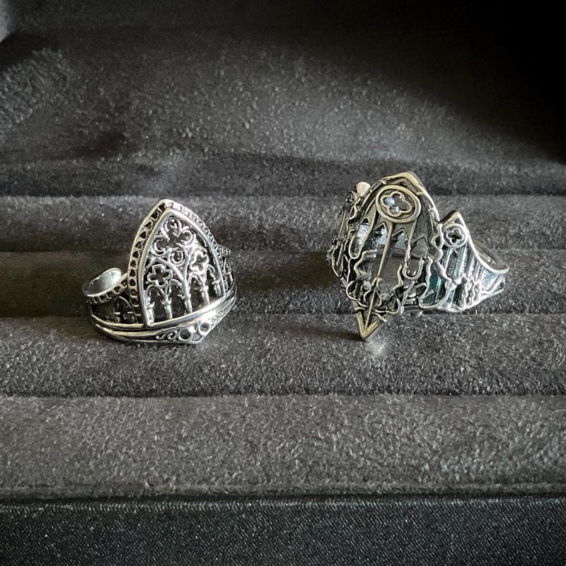 Goth Ring - Etsy