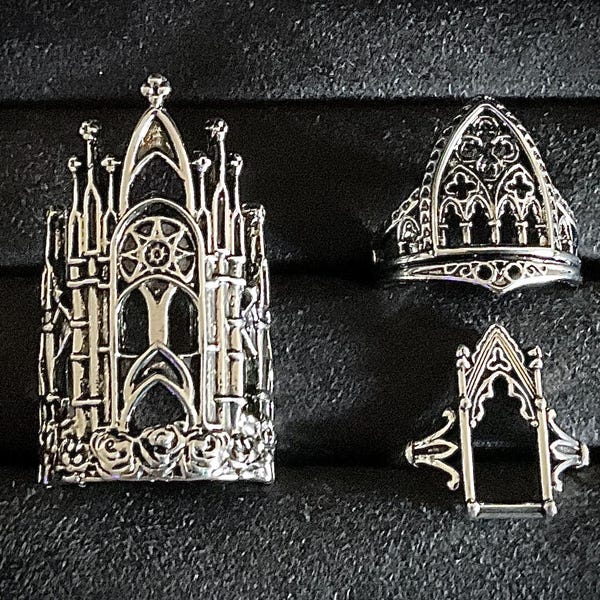 Goth Ring - Etsy