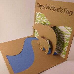 Bear Mother's/father's Day Pop up Card - Etsy