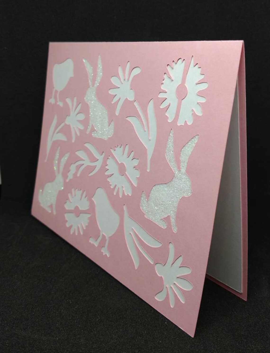 Cut Out Spring Card - Etsy