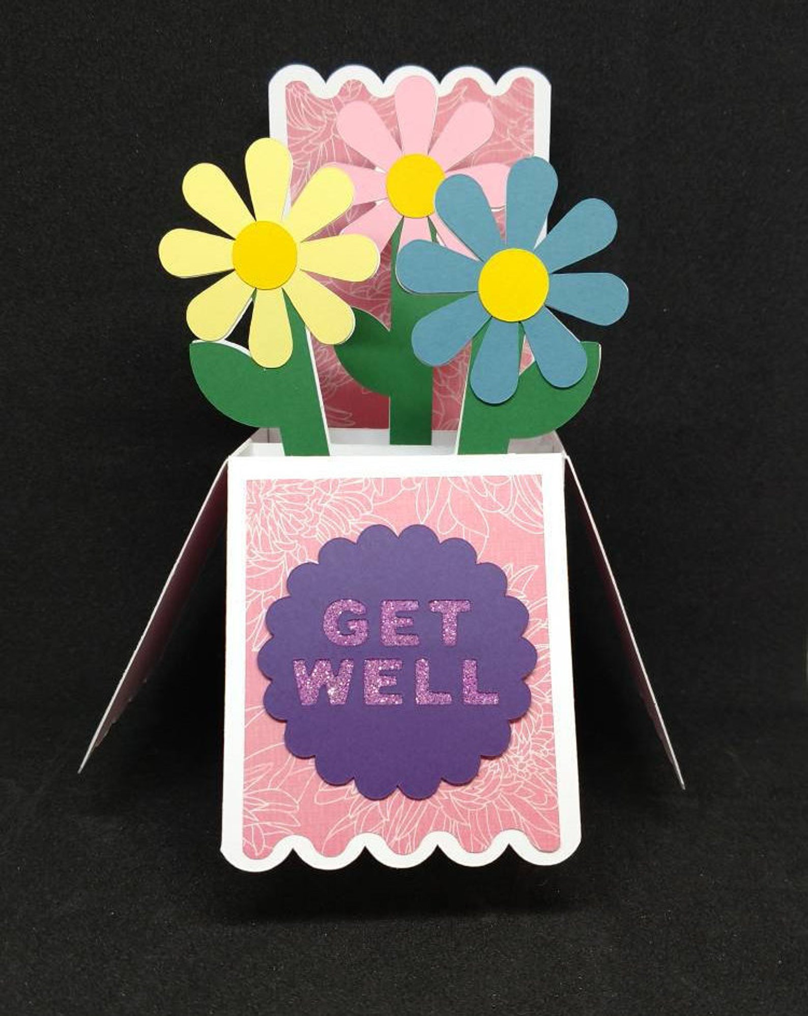 Get Well Soon Box Card - Etsy