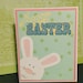 Happy Easter Peek a Boo Bunny Card - Etsy